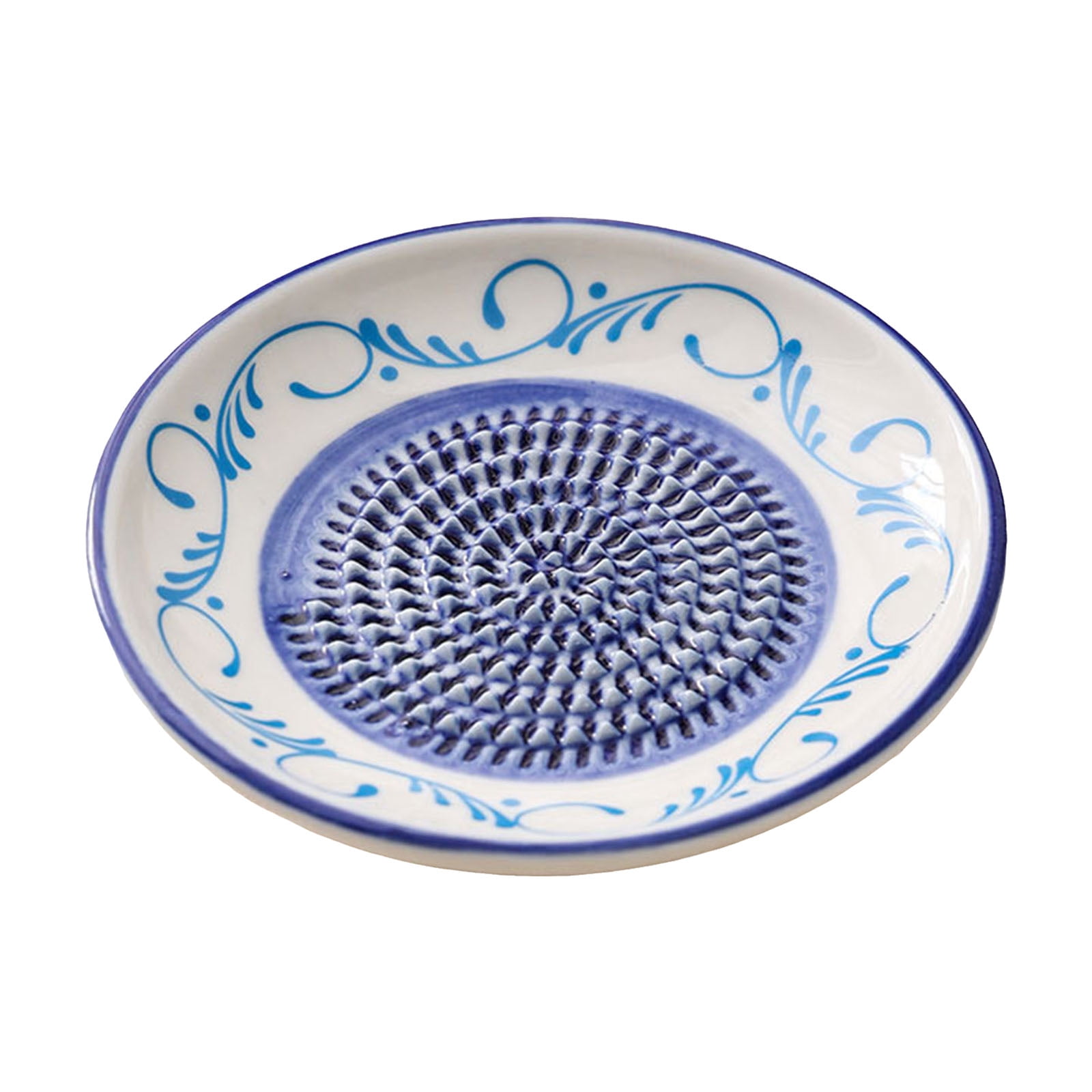 5.91"x6.69" Spanish Style Ceramic Grater Bowl, Multipurpose Tool for ...