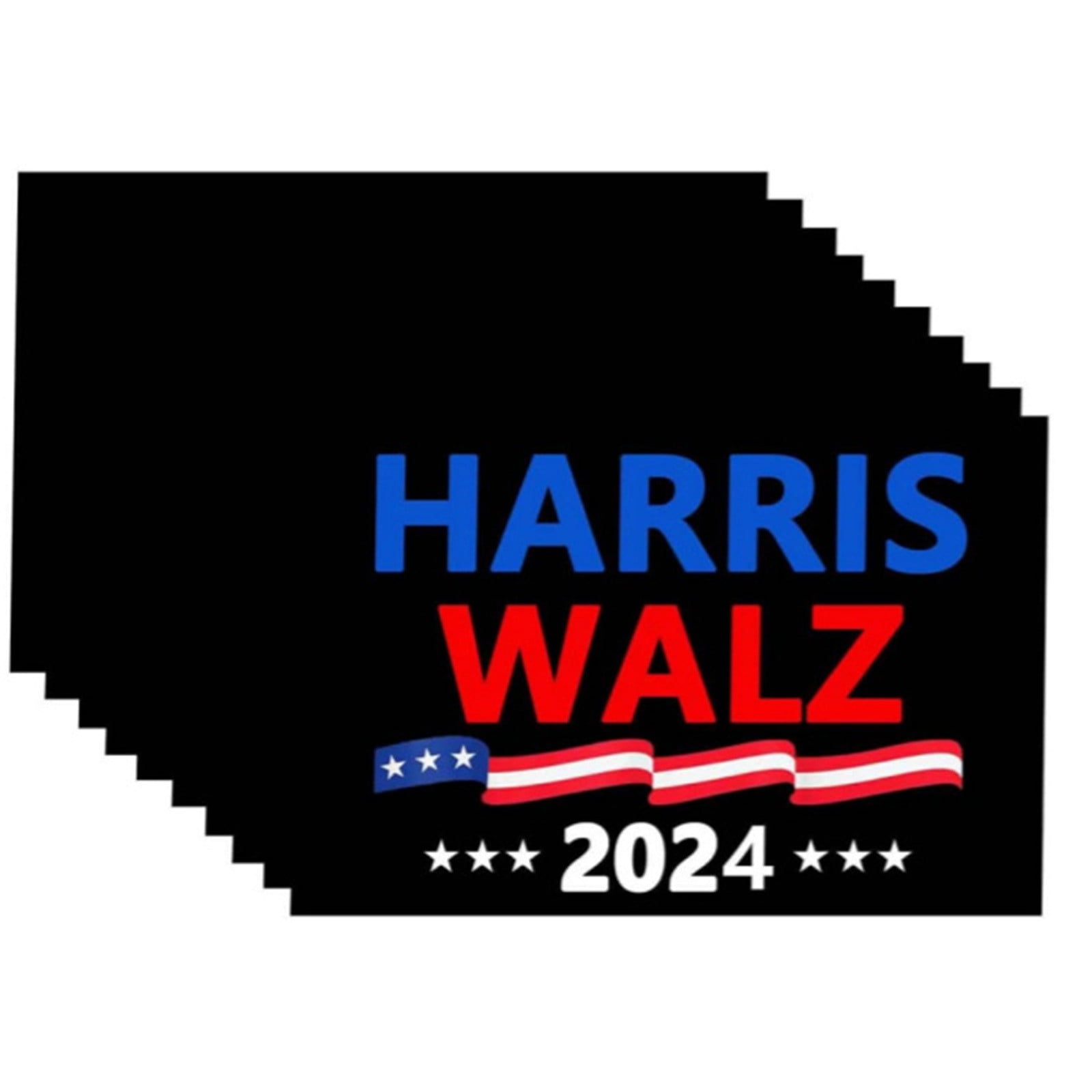 5.91x3.54 Inch Harris Waltz Yard Sign 2024 Sticker, 8 Inches X 4 Inches ...