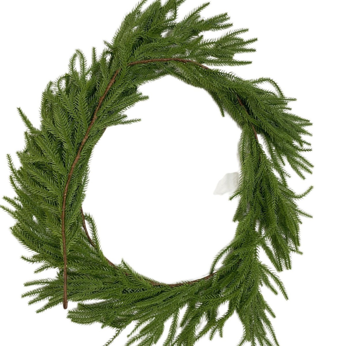 5.9Ft 42 Mesh Artificial Norfolk Pine Garlands, Plastic Norfolk Pine ...