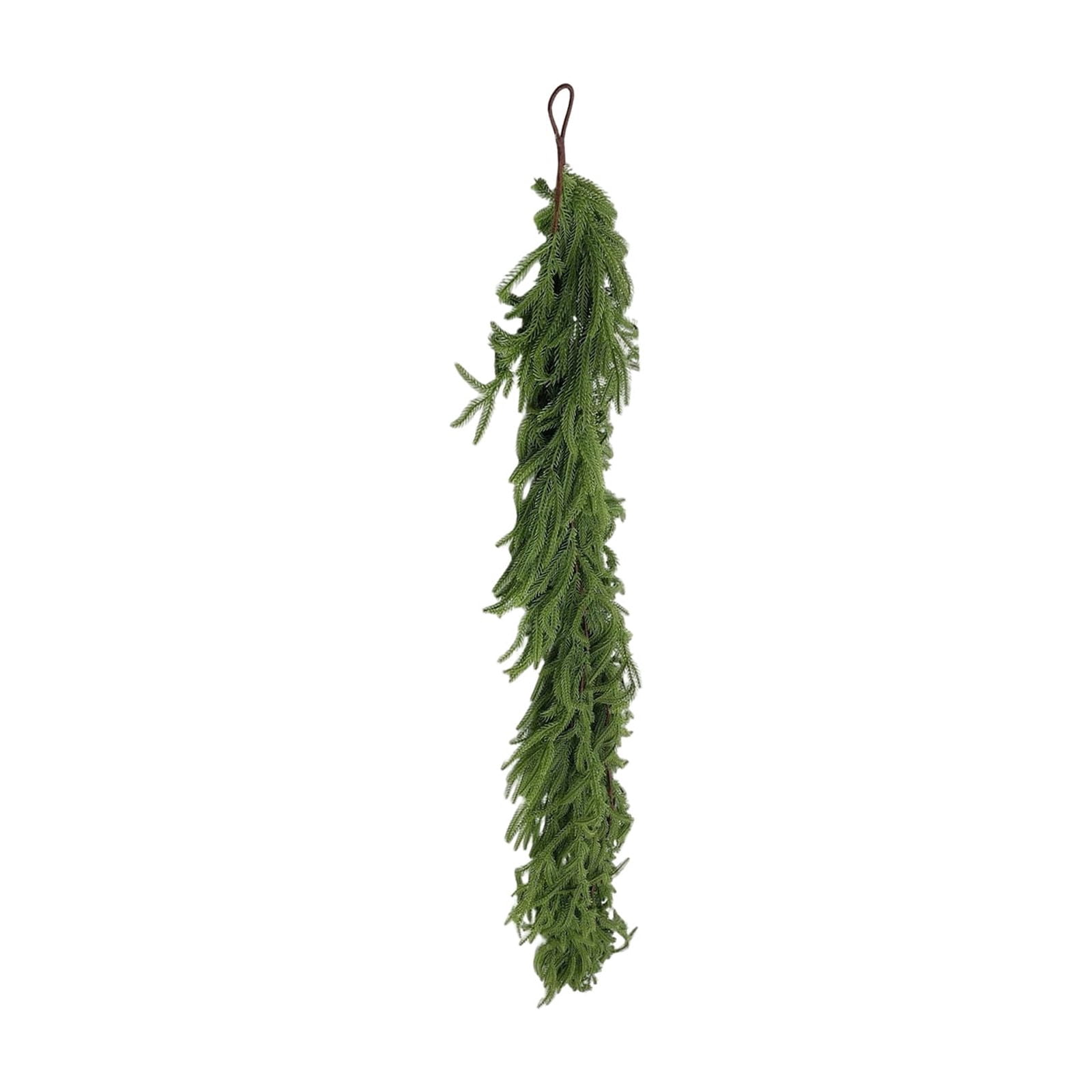 5.9Ft Christmas Garland Realistic Fuller,Natural Droopy,Lifelike Xmas ...