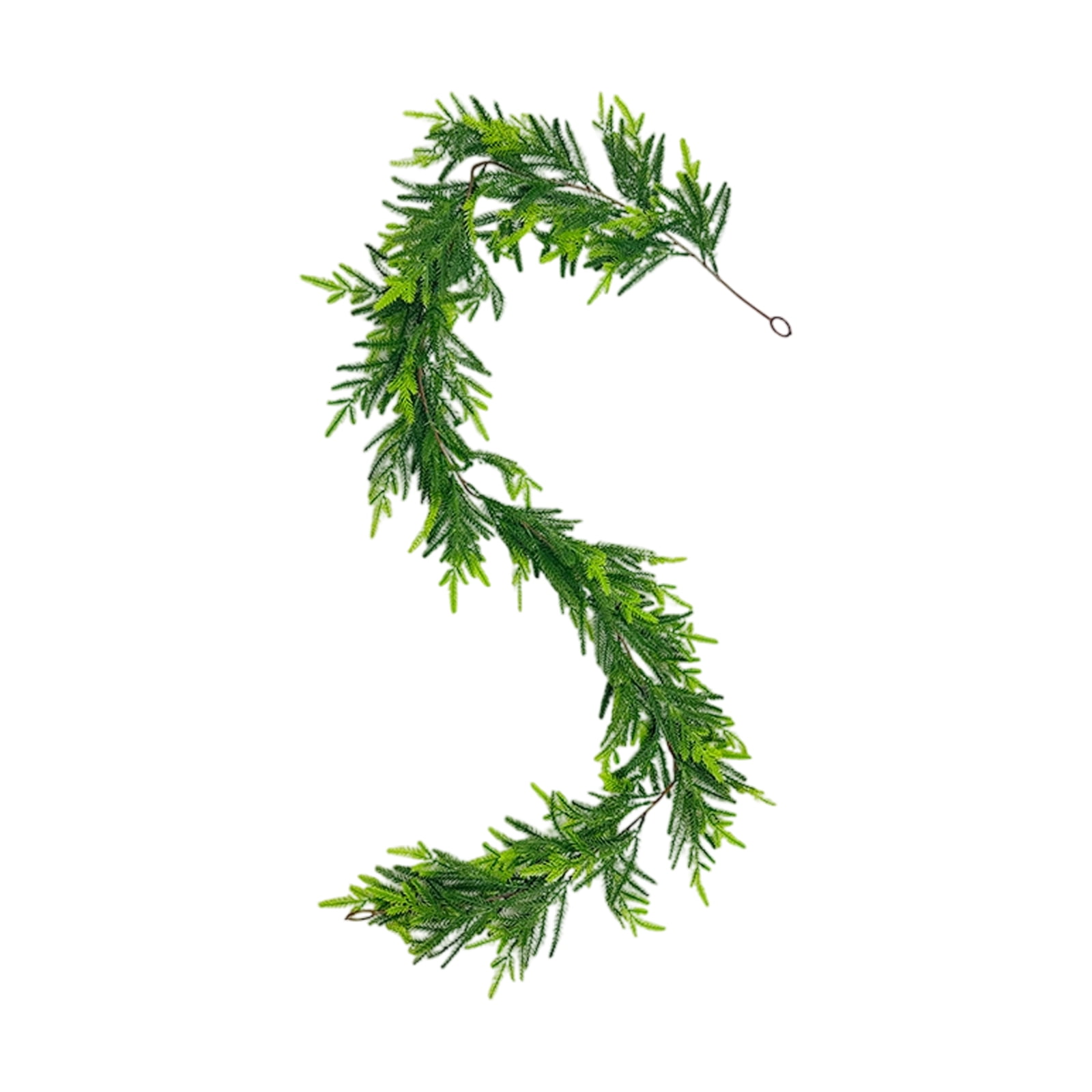 5.9Ft Christmas Garland Realistic Fuller,Natural Droopy,Lifelike Xmas ...