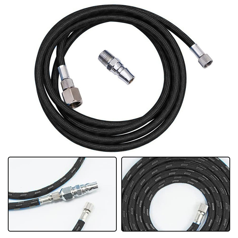 5.9Ft Nylon Braided Airbrush Hose Airbrush Accessory Connect To Air ...