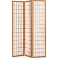 5.9ft Folding Screen Room Divider 3-Panel Shoji Room Partitions and ...