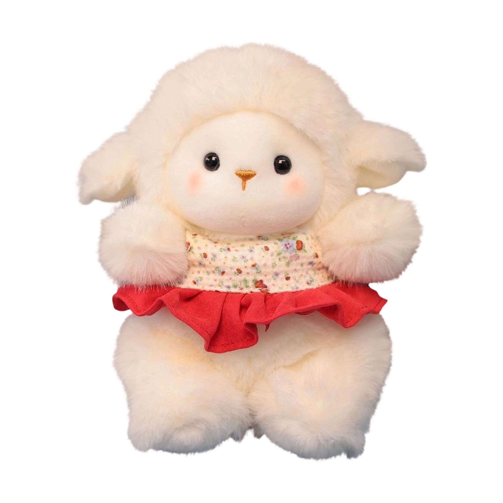 5.9in Soft Stuffed Sheep Plush Toy, Fluffy Lamb Animal Doll, Decorative ...