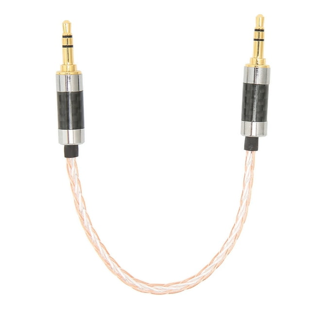 5.9inch 3.5mm to 3.5mm Headphone Cable 8 Core 3.5mm Aux Cord for Car ...