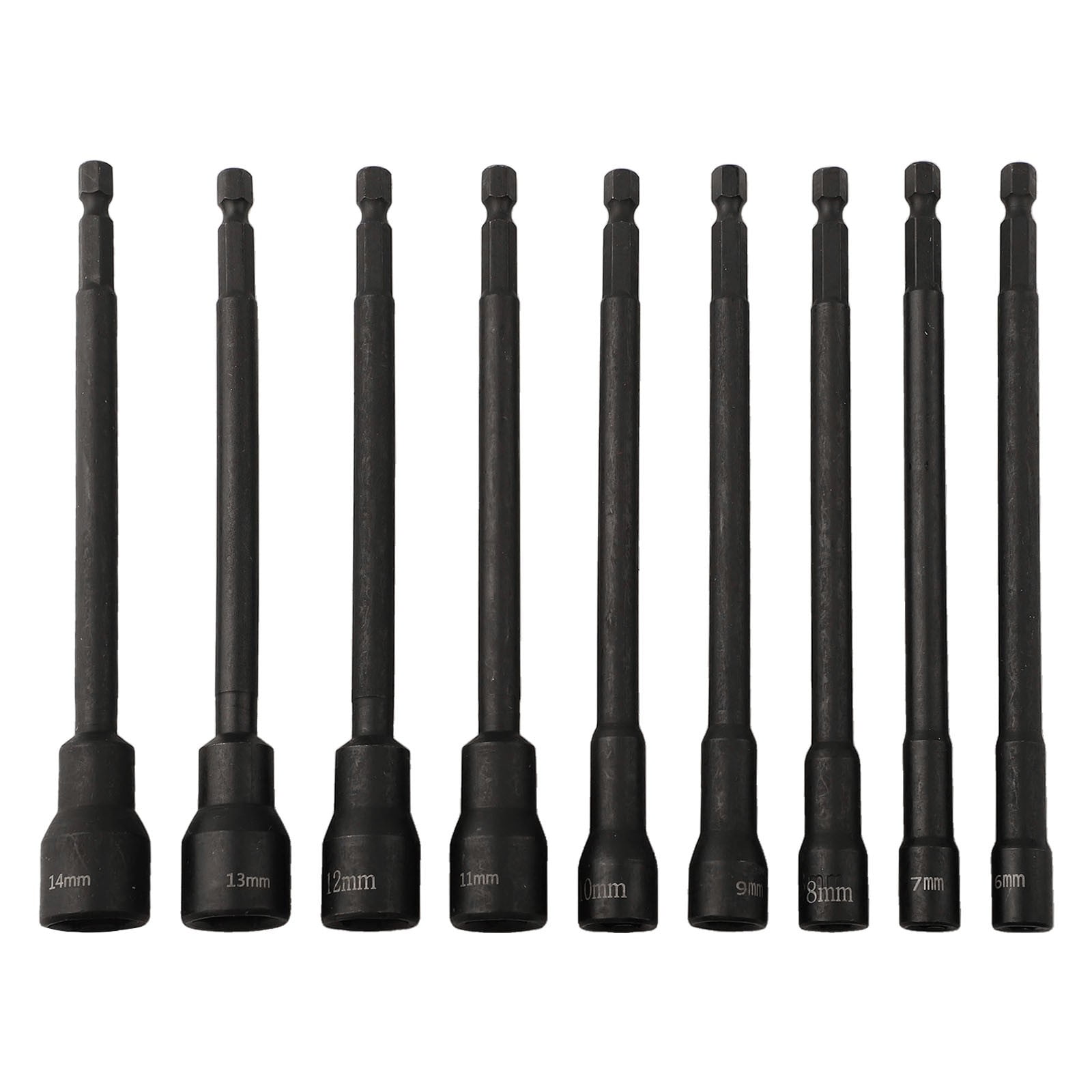 5/9pcs 150mm Extend Magnetic Hex Socket For Power Drills Pneumatic ...