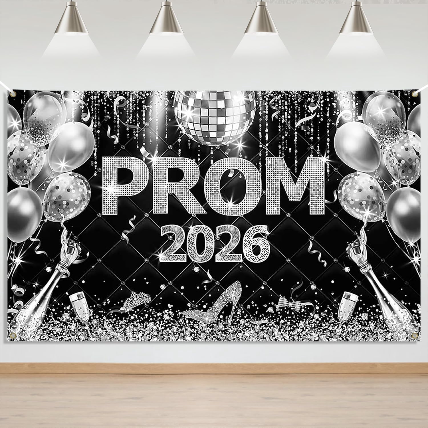 5.9x3.6FT Prom 2026 Backdrop Prom Night Send Off Party Background ...