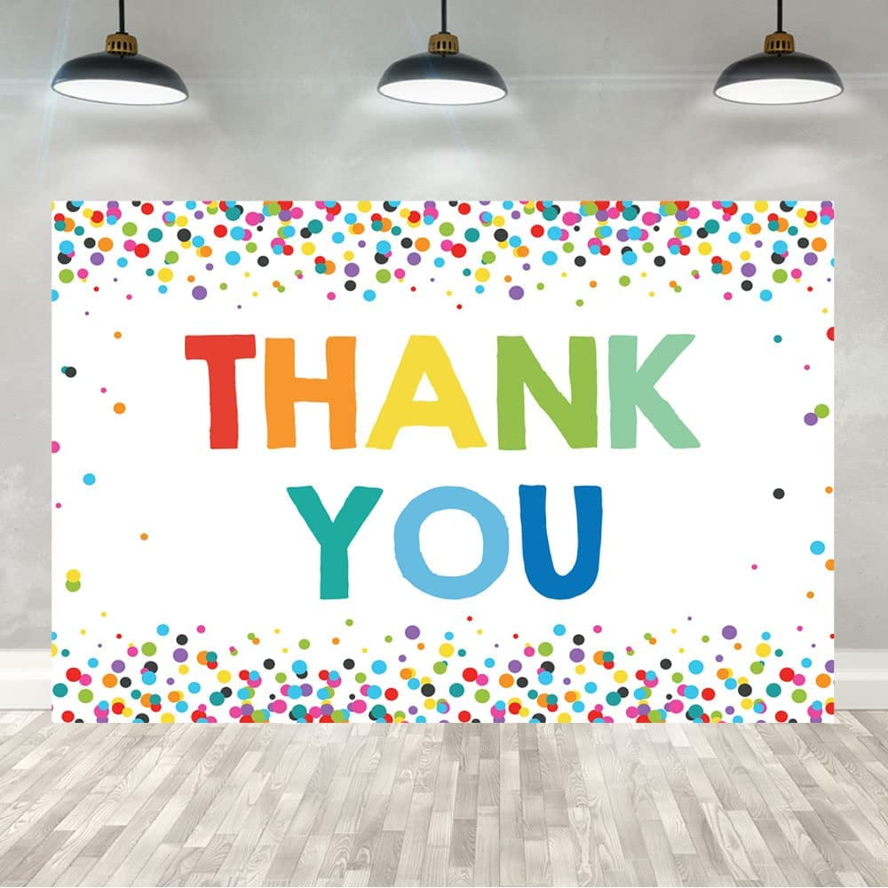 5.9x3.6Ft Thank You Backdrop Labor Day Thanks for All You do Father ...