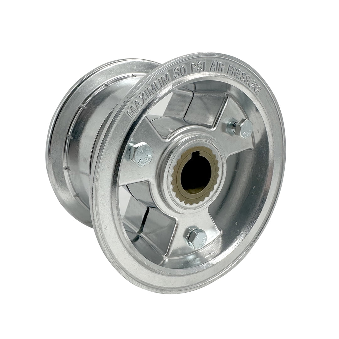 5" AZUSA Tri-Star Wheel 3" Wide for Stepped Axle - Walmart.com