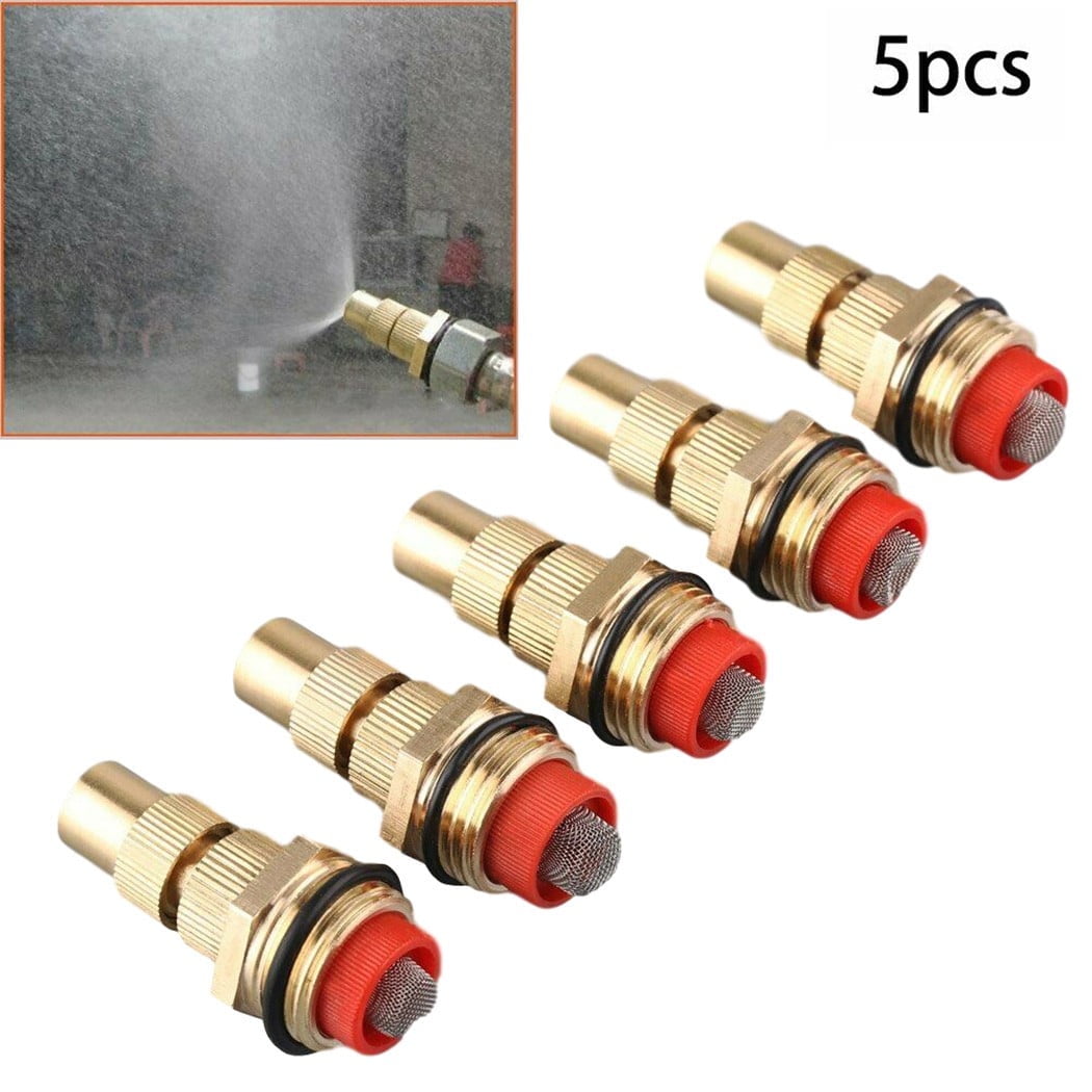 5* Adjustable Spray Nozzle Lawn Misting Sprinkler Garden Watering ...