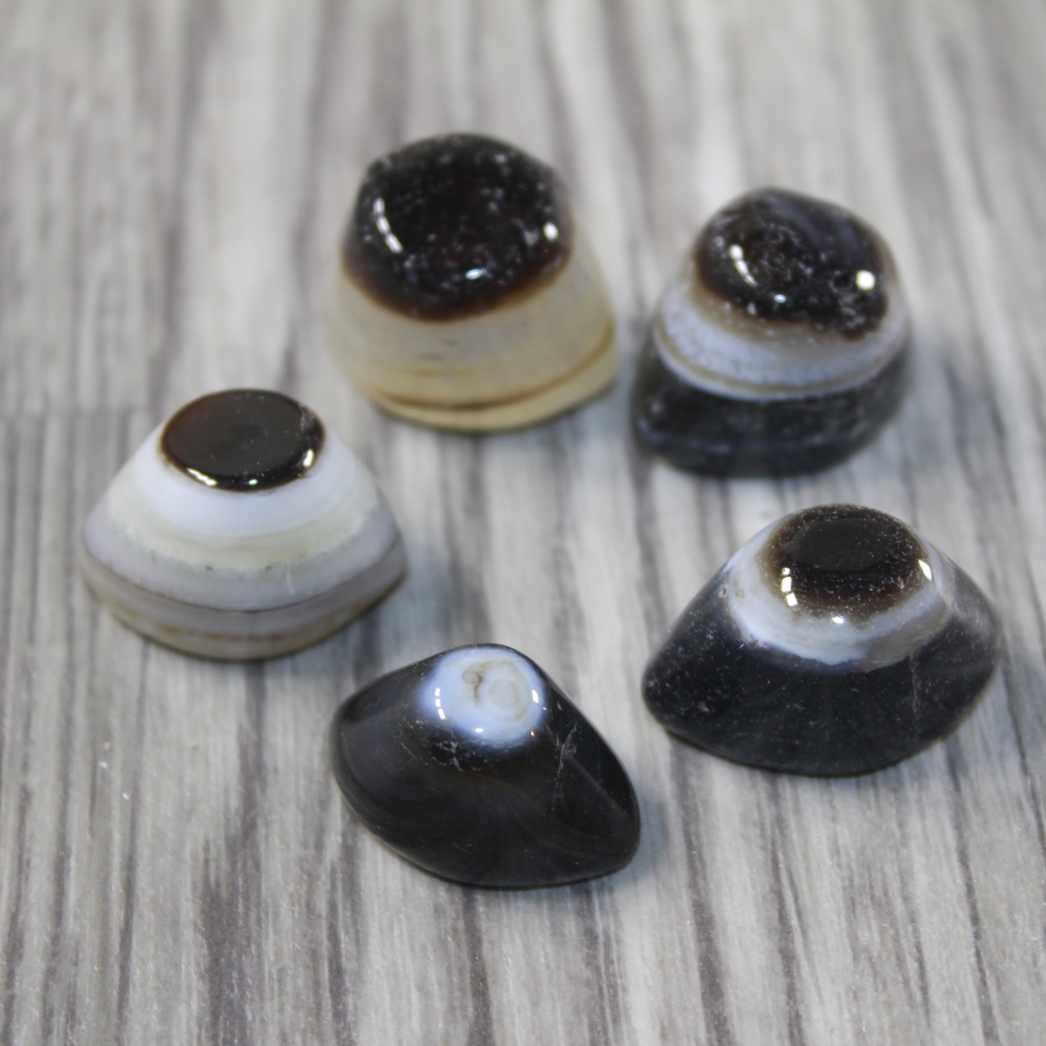 5 Agate Eyes #7143 Naturally Formed - Walmart.com