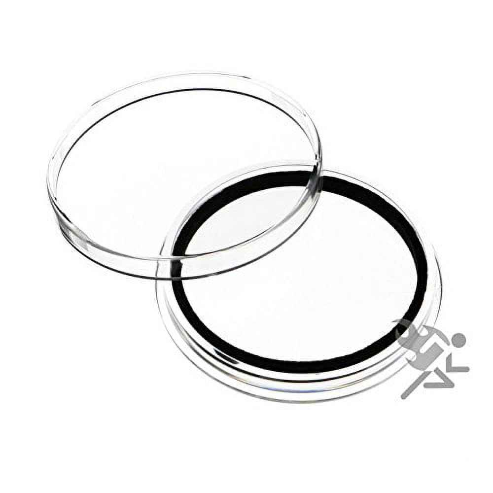 (5) Air-tite X44mm Black Ring Ring Coin Holder Capsules for 1.75 ...