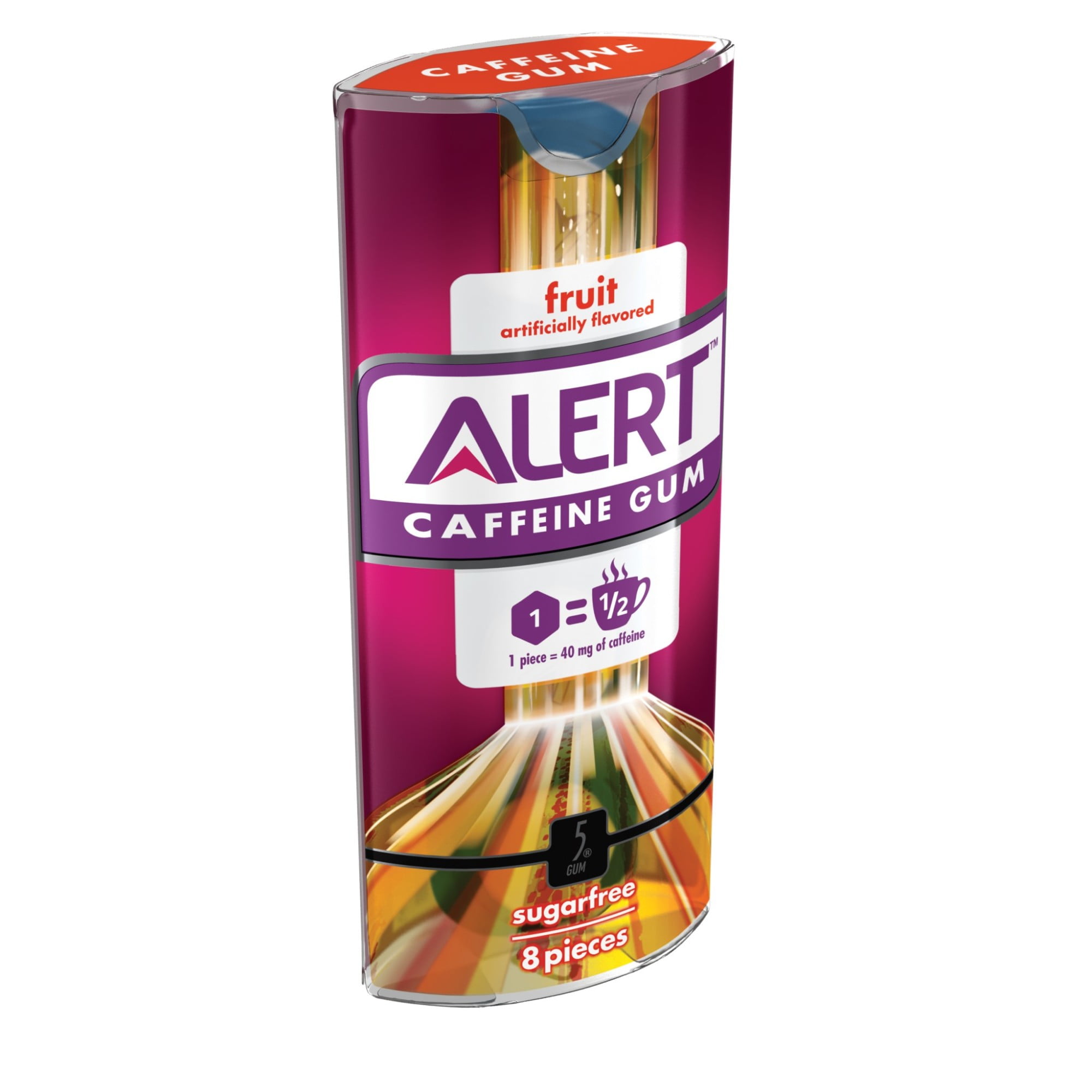 5 Alert Fruit Gum - Walmart.com