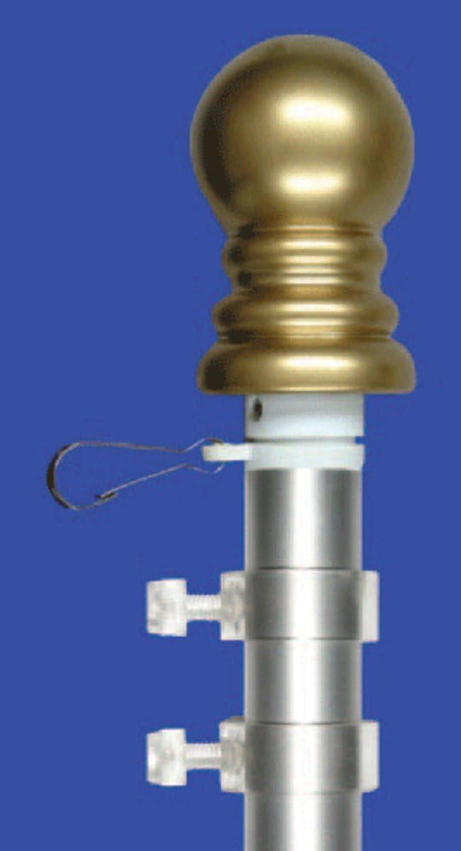 5' Aluminum Anti-Furl Rotating Poles Silver - Walmart.com