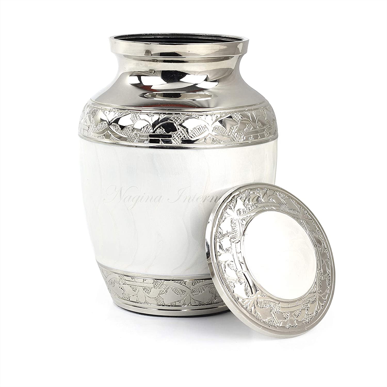 5" Aluminum Decorative Funeral Urns For Cremated Human Ash Remains ...