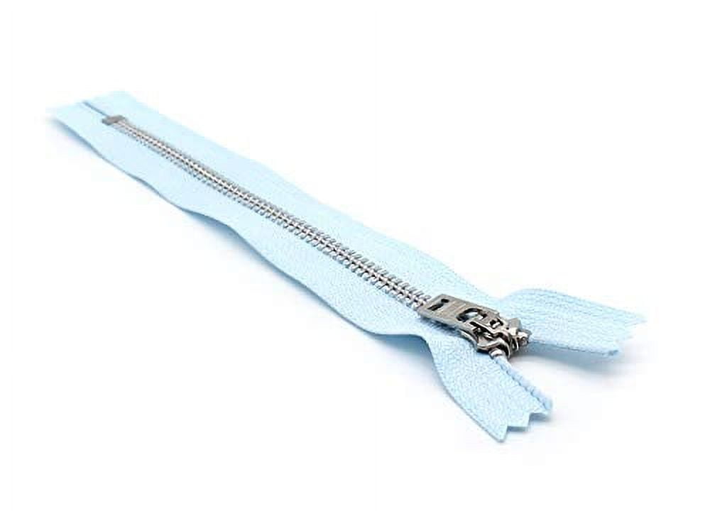 #5 Aluminum Jeans Candy Blue Medium Weight YKK Zipper - Color Candy ...