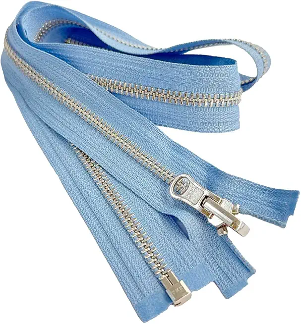 #5 Aluminum Metal YKK Medium Weight Inside/Outside Reversible Slide ...