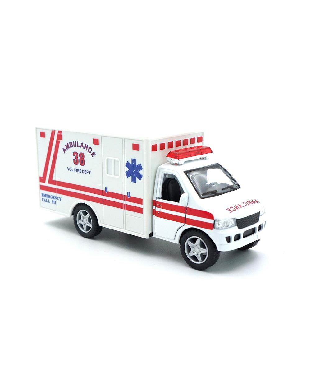 5 Ambulance Diecast Model Toy, but NO Box, Ambulance, Size: 5 - Walmart ...
