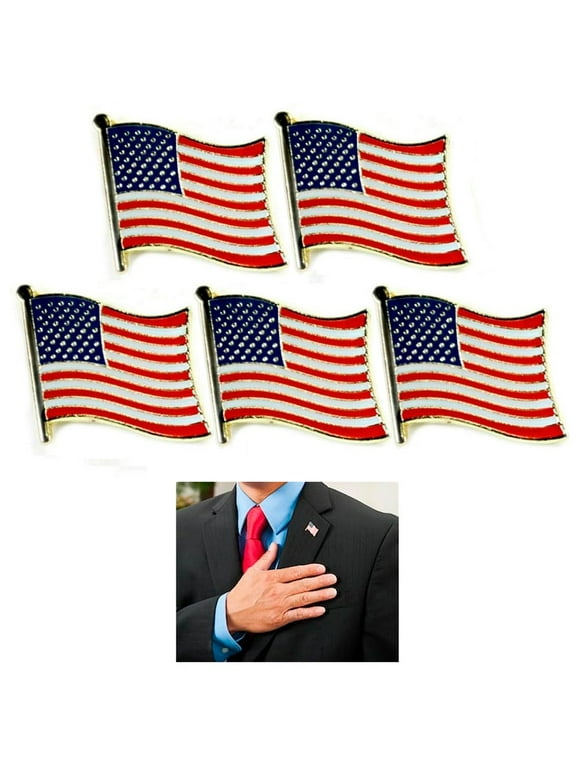 American Flag Pins