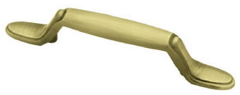 5" Antique Brass Decorative Spoon Foot Pull 3" Center Holes, Each - Walmart.com