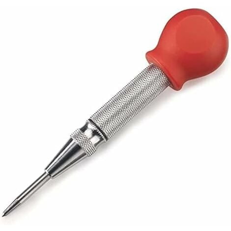 5" Automatic Center Punch, Adjustable Spring Loaded Punch Tool ...