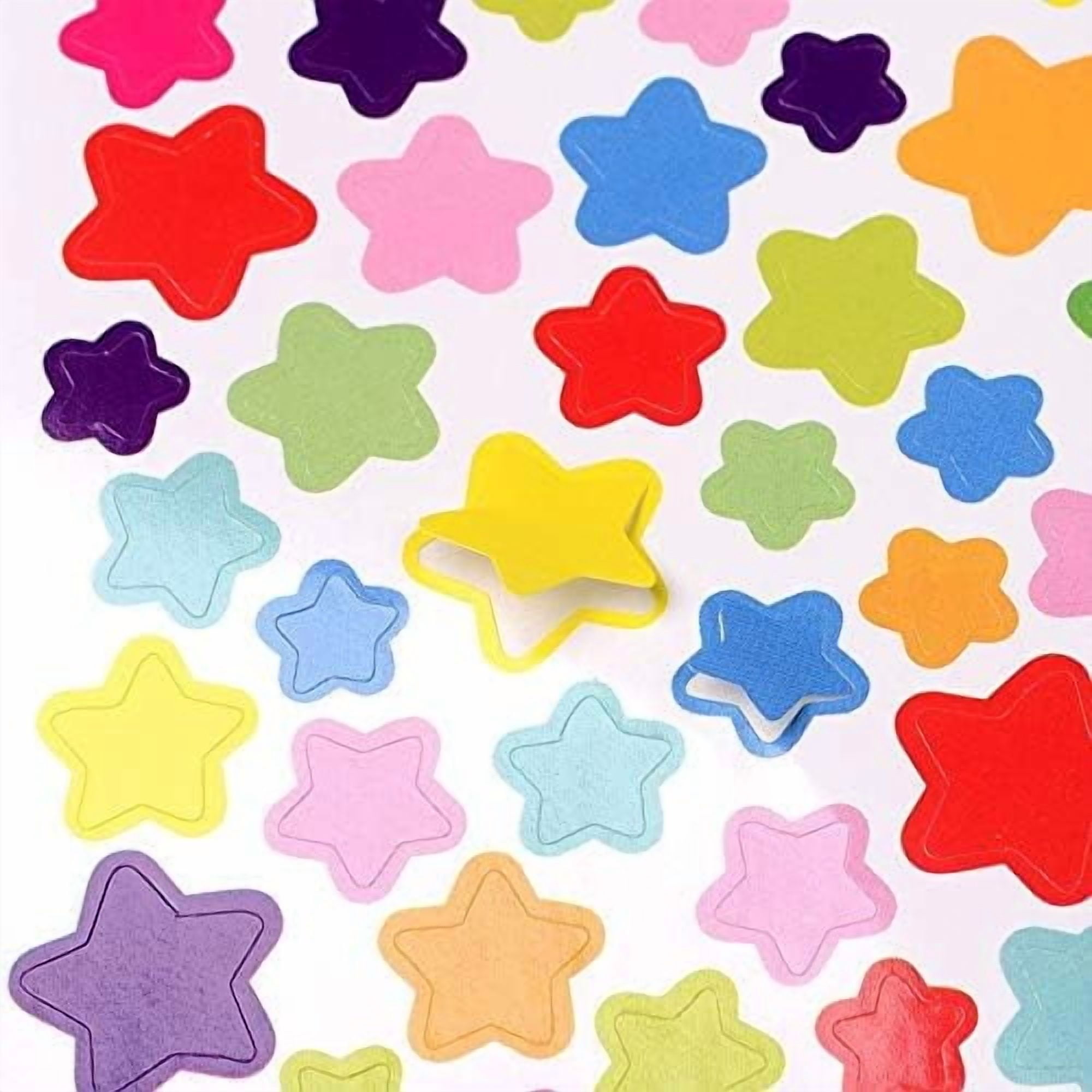 5 Bag Star Stickers Cute Small Star Stickers for Women Decal Sticker ...