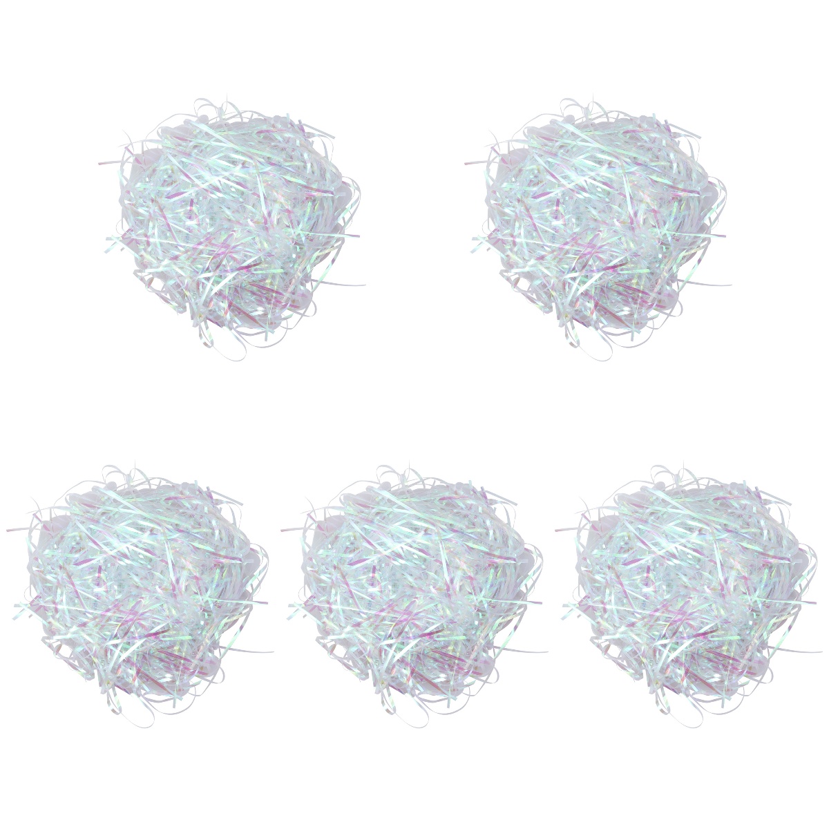 5 Bags Transparent Hamper Gift Basket Filler Shredded Paper Decorative ...