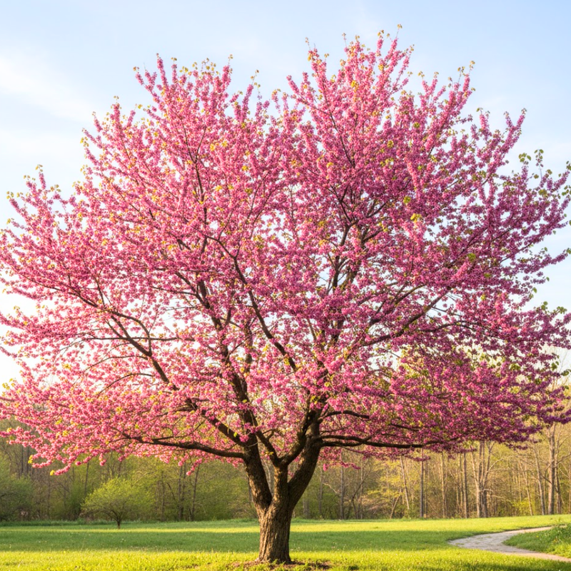 5 Bareroots Redbud Tree Live Plant, Dormant Tree from 6-12 Inches Tall ...