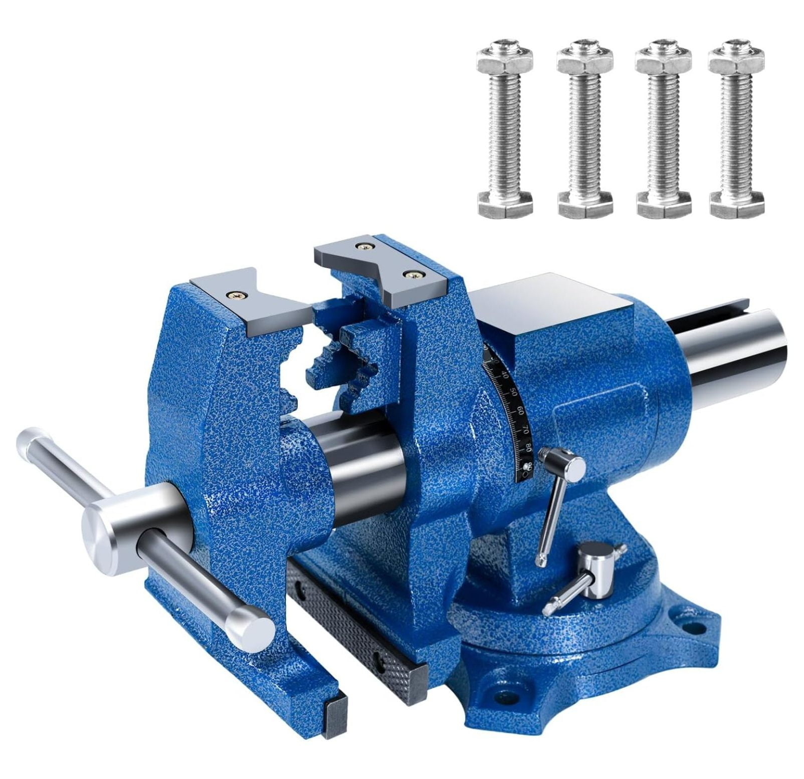5" Bench Vise with 5 inch Jaw Width 5 inch Jaw Opening 4 inch Throat ...