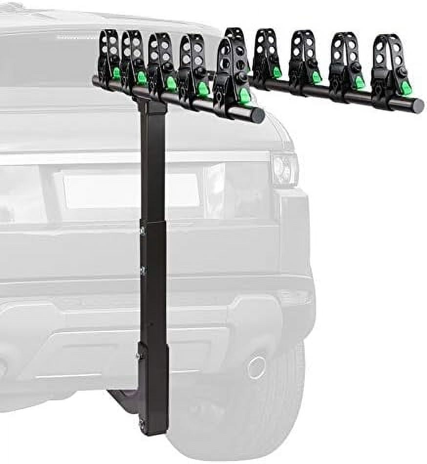 5 Bike Rack Heavy Duty Bicycle Carrier Racks Hitch Mount Double Foldable Rack for for Cars ...