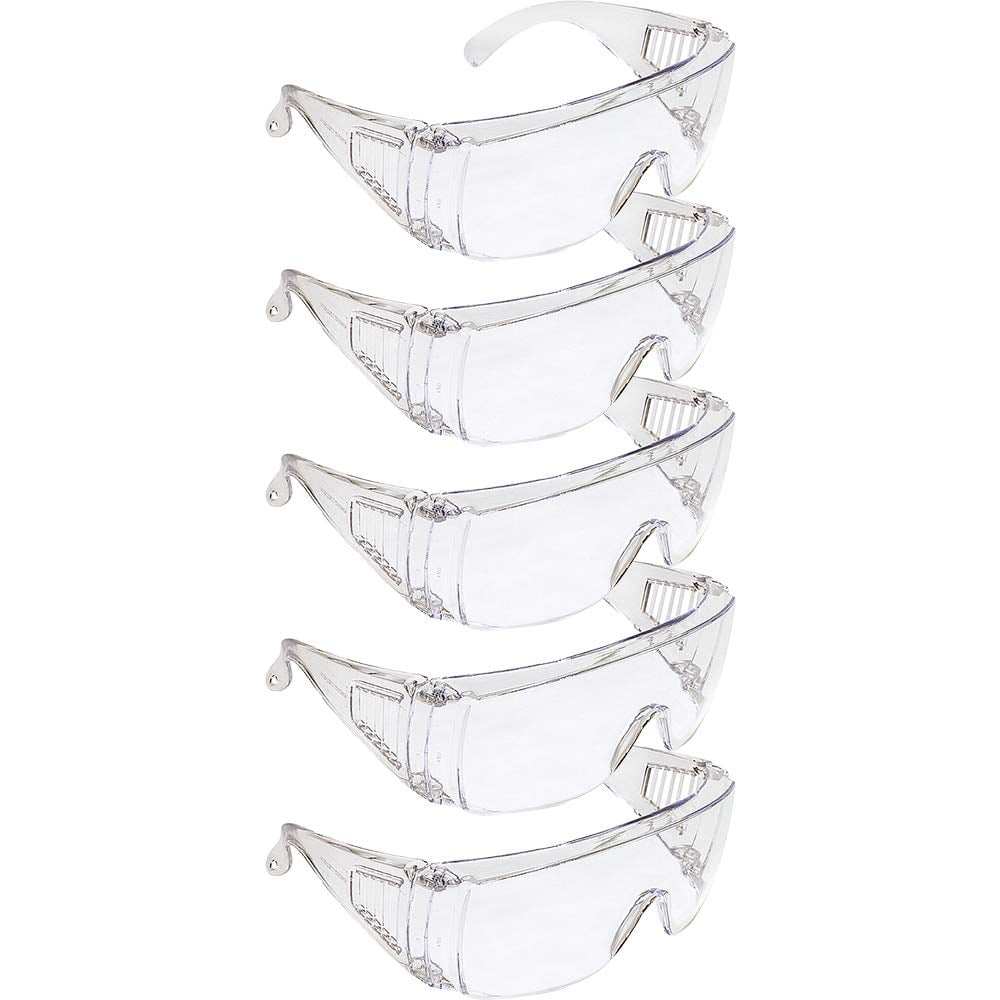 Birdz Eyewear Anti Fog Safety Over The Glasses Shatterproof Scratch ...