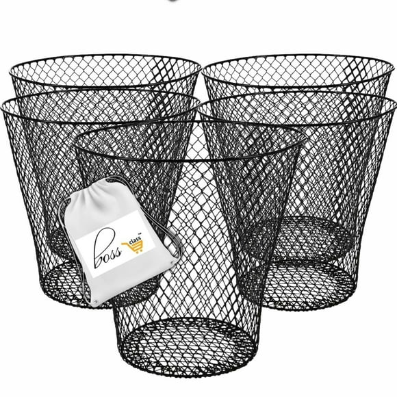 Wire Mesh Trash Can