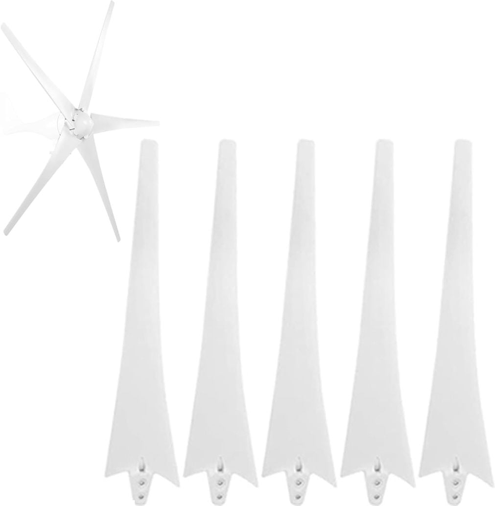 5-Blade Wind Turbine Blades 550mm-900mm Wind Turbine Accessories ...
