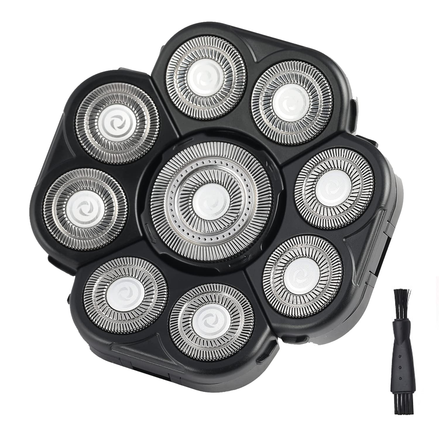 5 Blades Shaver Replacement Heads for Bald Men Easy to Clean Electric ...