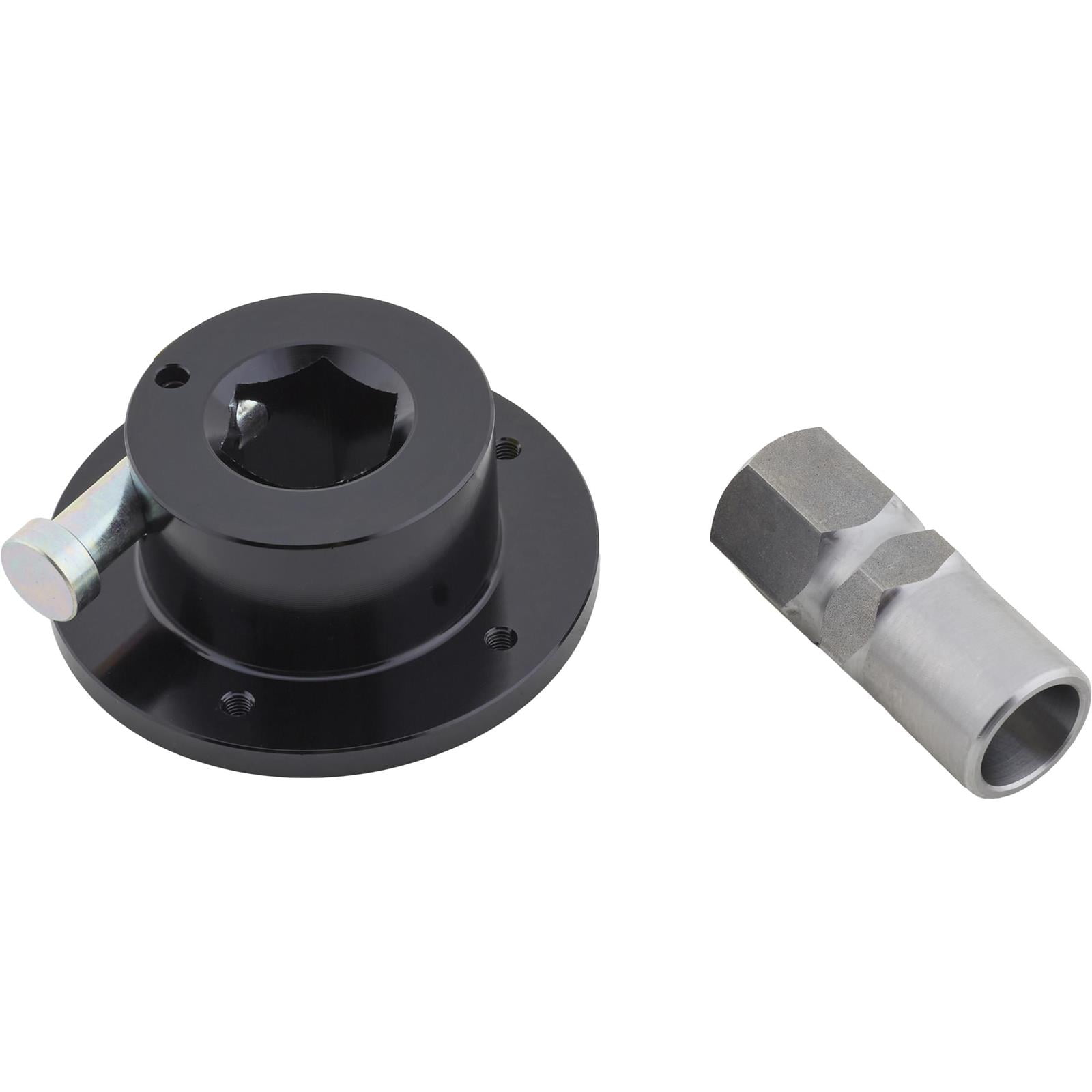 5-Bolt Black Quick Release Steering Wheel Hub Hex for 5/8" Shaft ...