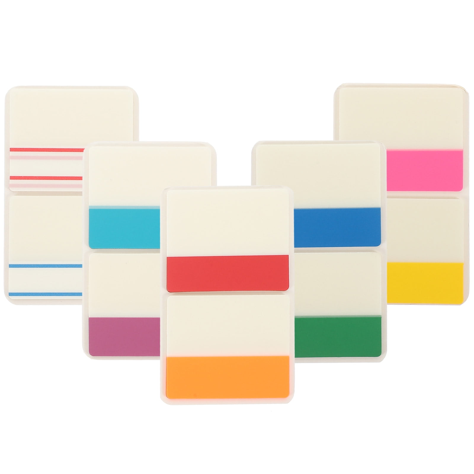 5 Books Convenience Stickers Instruction Folders Bookmarker Index Label ...