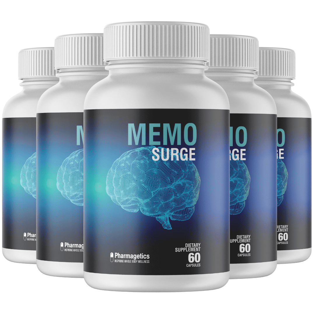 5 Bottles Memo Surge 60 Capsules x5 - Walmart.com