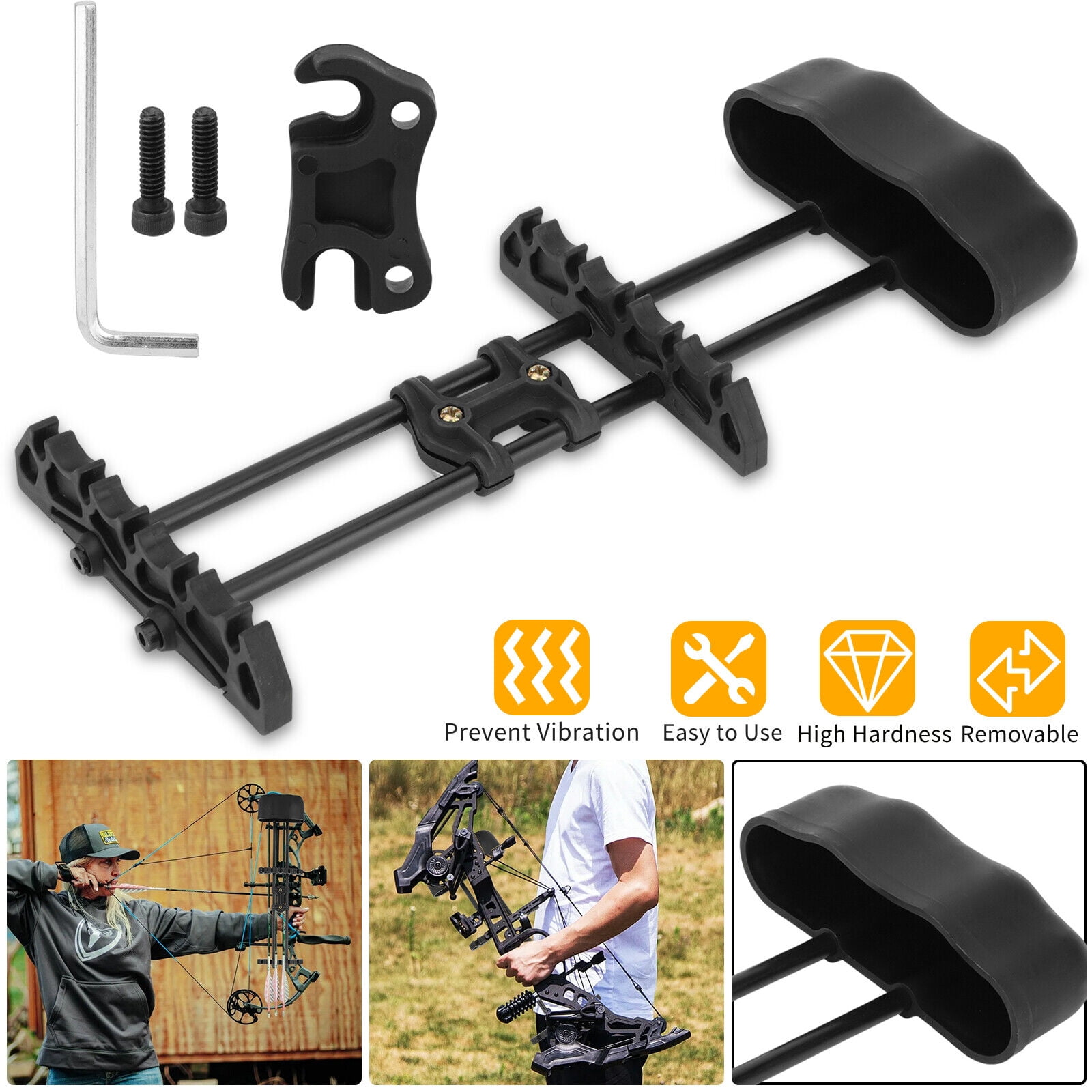 5 Bow Quiver Crossbow Quivers Archery Arrows Holder Compound Bow ...