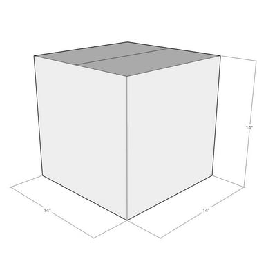 Box Partners Tall Corrugated Boxes 5" x 5" x 60" Kraft 20/Bundle 5560 ...