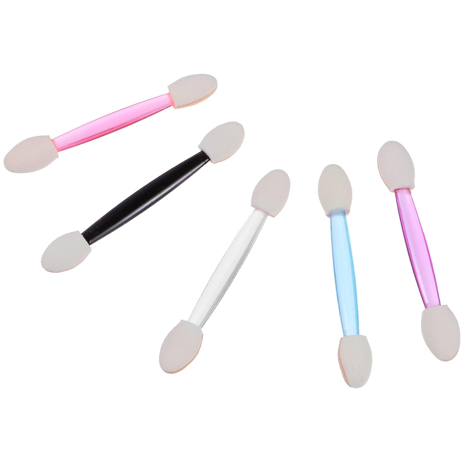 5 Boxes Double Ended Eyeshadow Brush Eye Makeup Disposable Eyeshadow ...