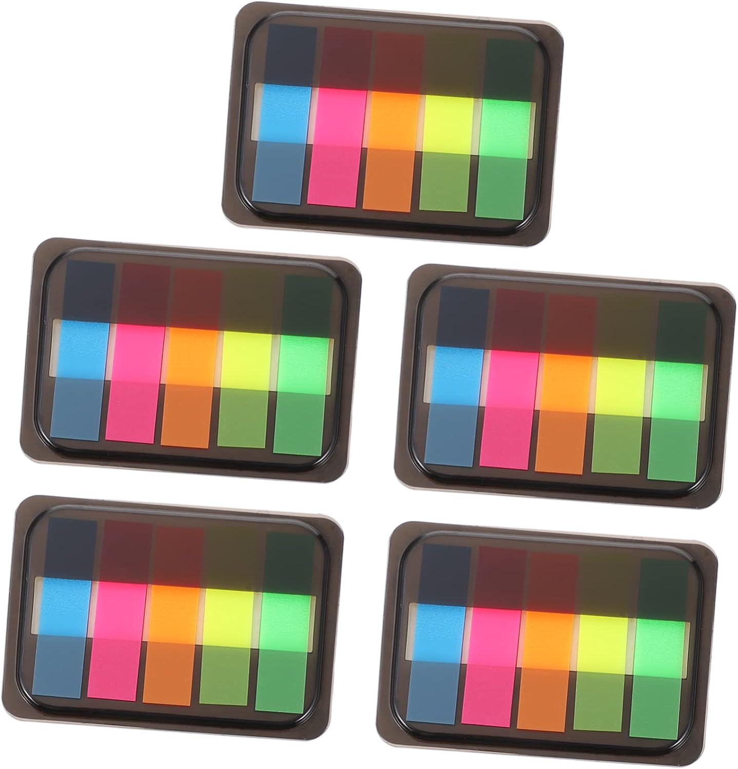 5 Boxes Index Sticker Sticker Labels Logo Stickers Notebook Tabs Sticky ...