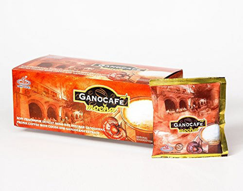 Gano Excel Instant Mocha Coffee with Ganoderma Lucidum, 5 Boxes of 15 ...