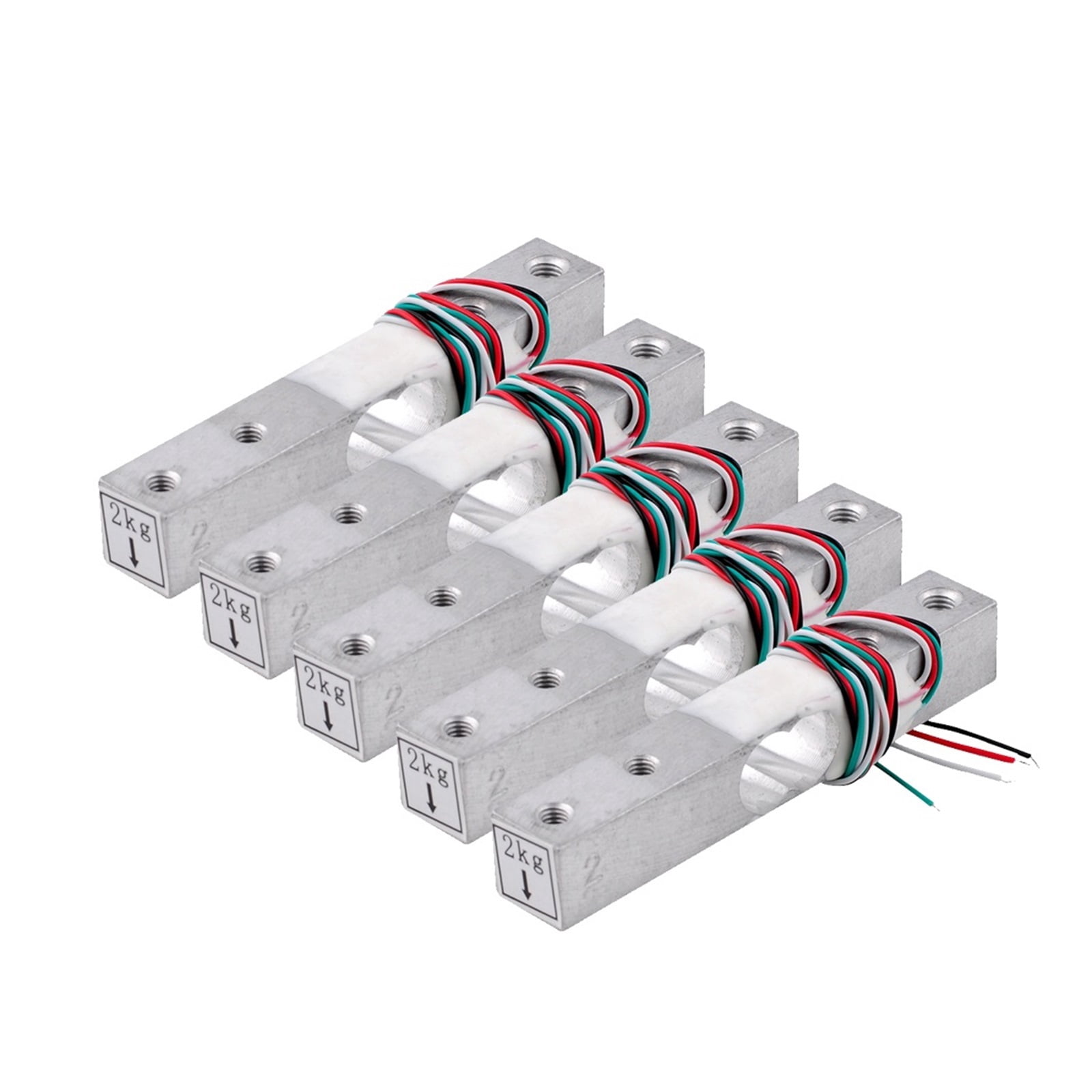 5 Buah Sensor Beban Mikro Sel Berat Elektronik Skala Aluminium Paduan ...