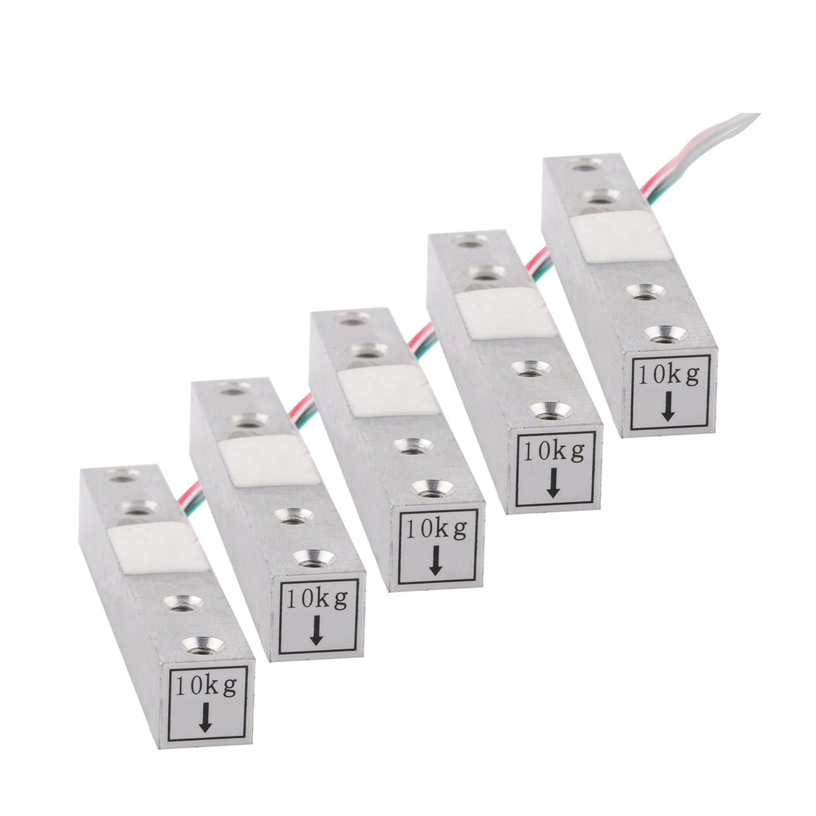 5 Buah Sensor Beban Mikro Sel Berat Elektronik Skala Aluminium Paduan ...