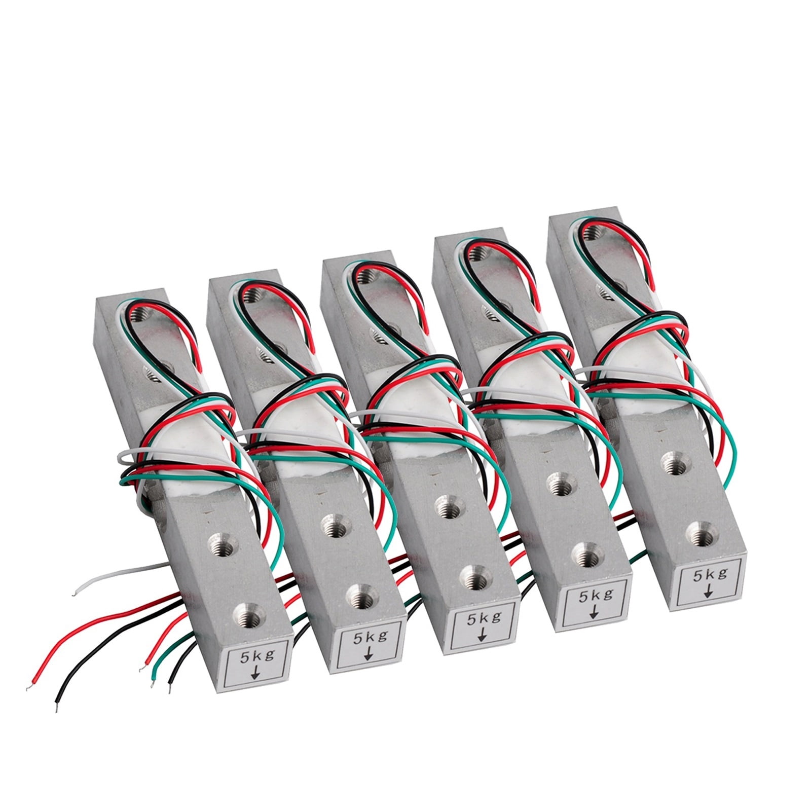 5 Buah Sensor Beban Mikro Sel Berat Elektronik Skala Aluminium Paduan ...
