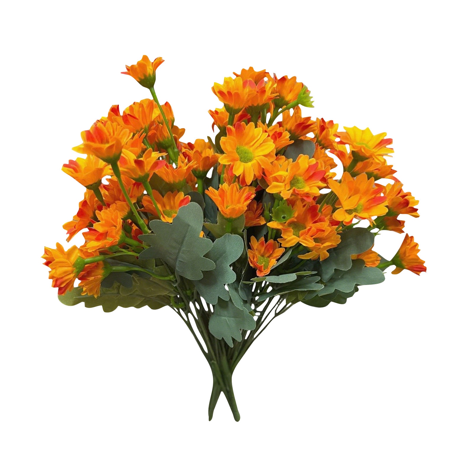 5 Bundles Artificial Mums for Outdoors/indoors Faux Pansies Fake Mums ...