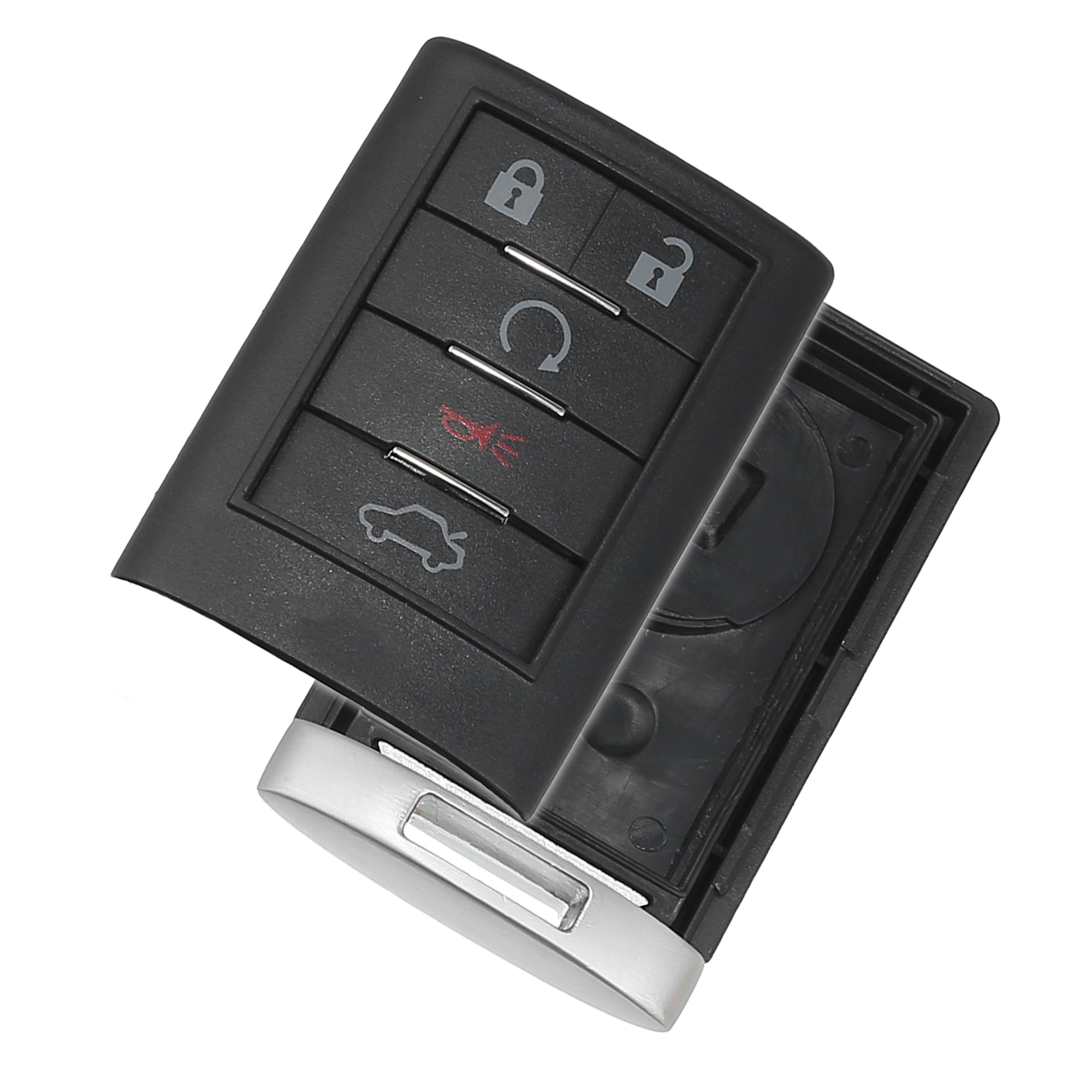 5 Button Key Fob Case Keyless Entry Remote Key Shell for Cadillac CTS ...
