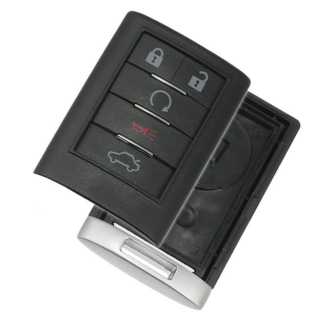 5 Button Key Fob Case Keyless Entry Remote Key Shell for Cadillac CTS ...