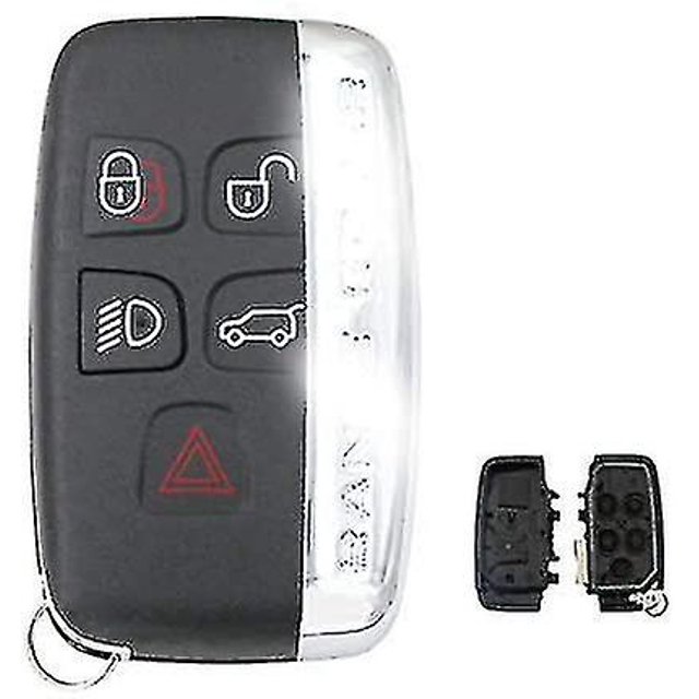 5 Button Remote Car Key Shell Case For Land Rover Discovery 4 - Walmart.com