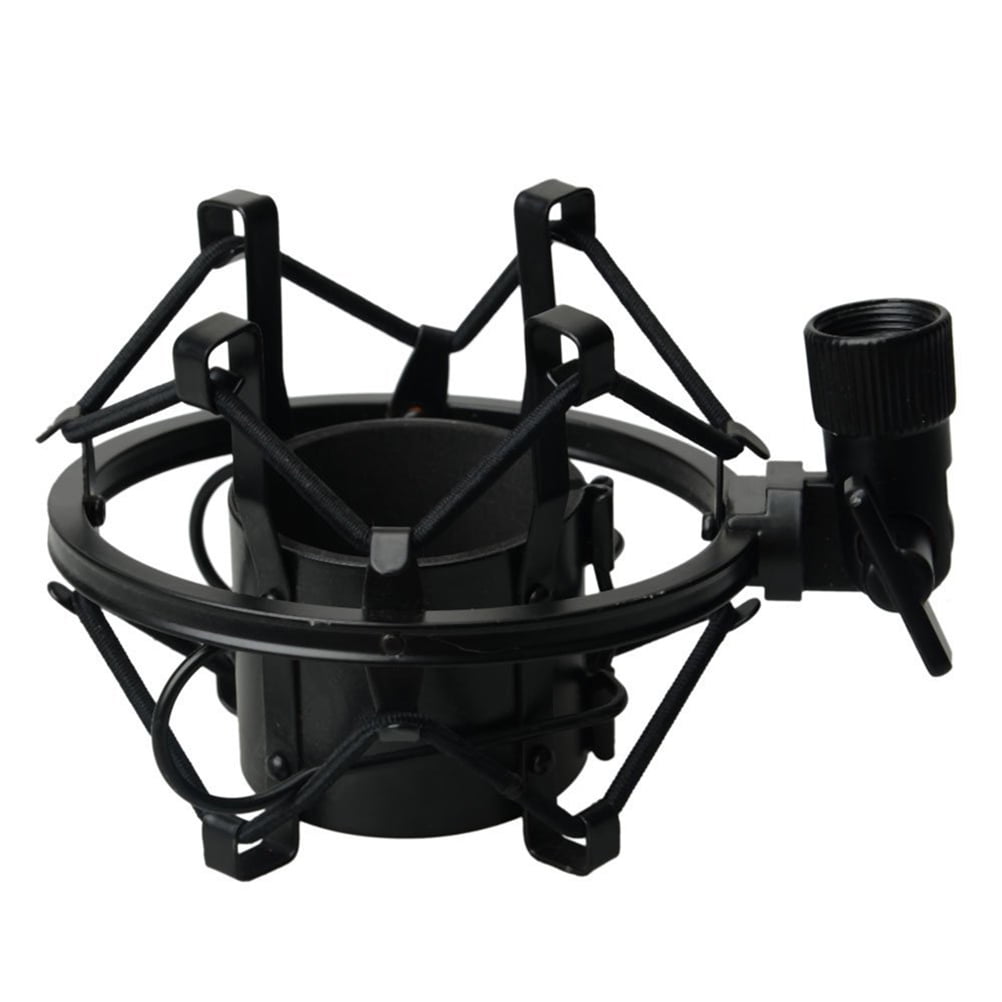 UKCOCO Studio Use Mic Shock Mount Metal Black 1Set - Walmart.com